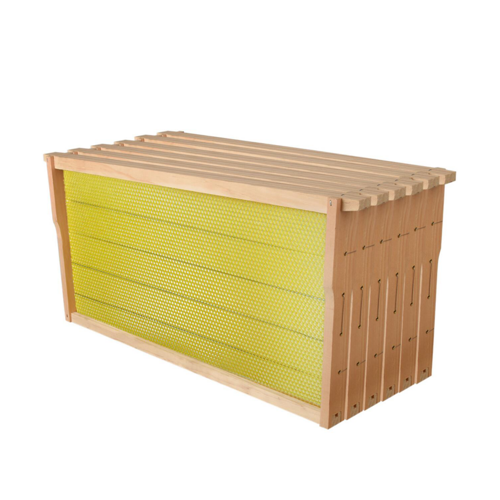 Hive Frame Deep with Wax Foundation – The Great Lakes Bee Company